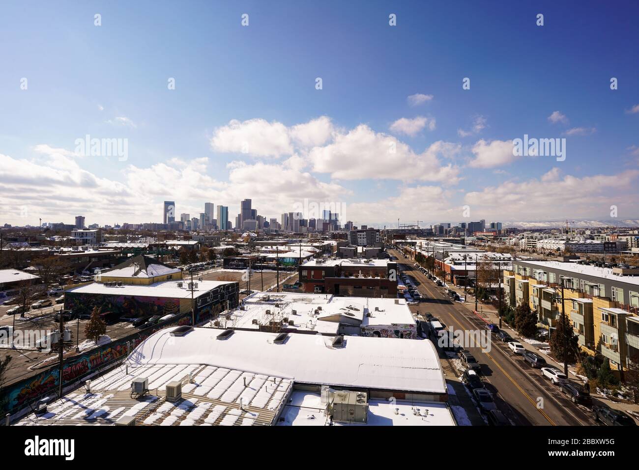 Denver RINO Arts District Stock Photo - Alamy