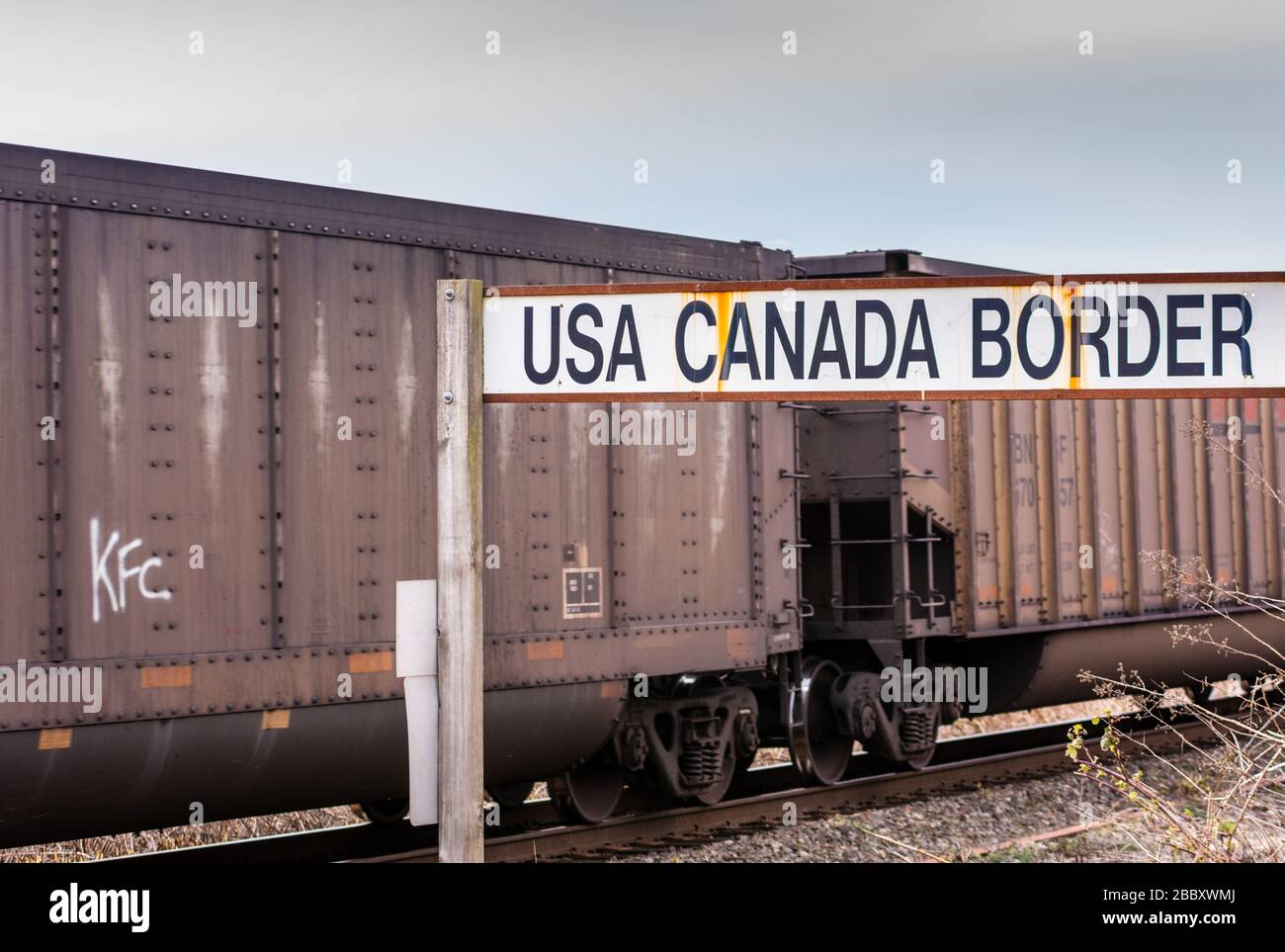 Us Canada Border Crossings Railroad