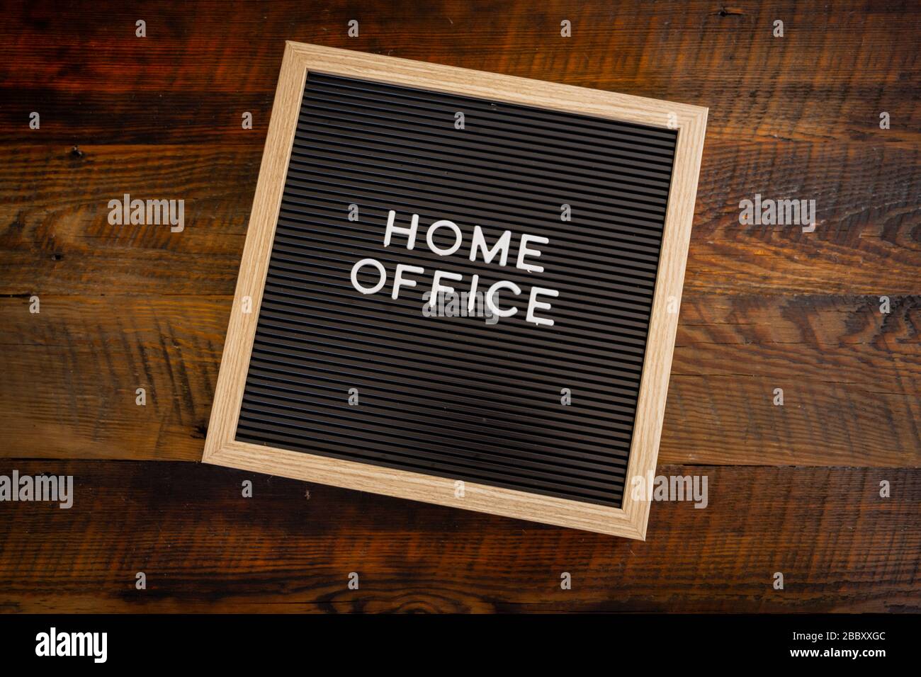 Home Office Centered Stock Photo - Alamy