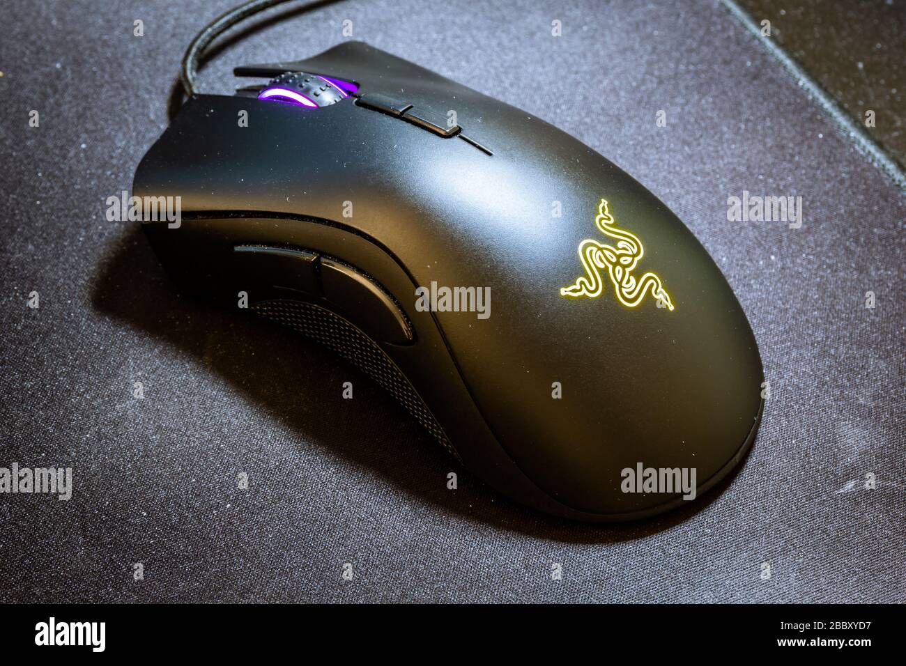 Orlando FL USA - April 1 2020 - Razer "Death Adder" mouse Stock Photo ...