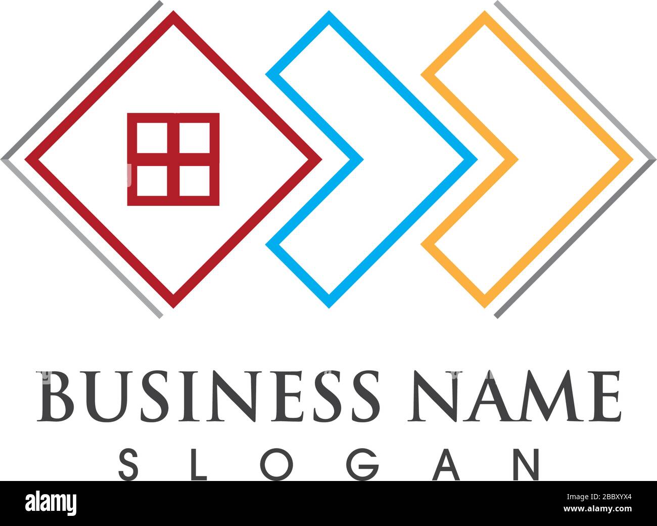 Home logo and symbol line vector image Stock Vector Image & Art - Alamy