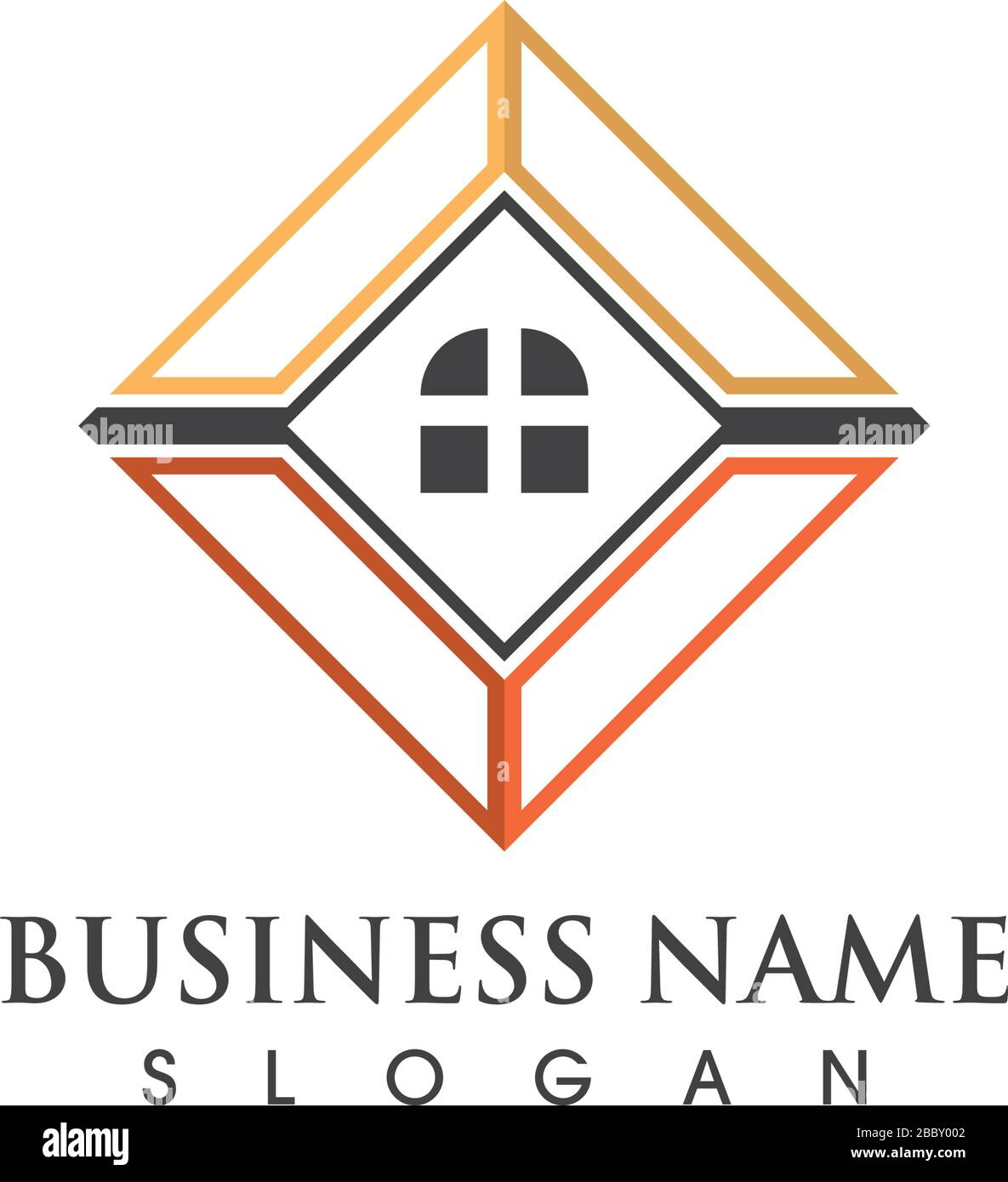 Home logo and symbol line vector image Stock Vector Image & Art - Alamy
