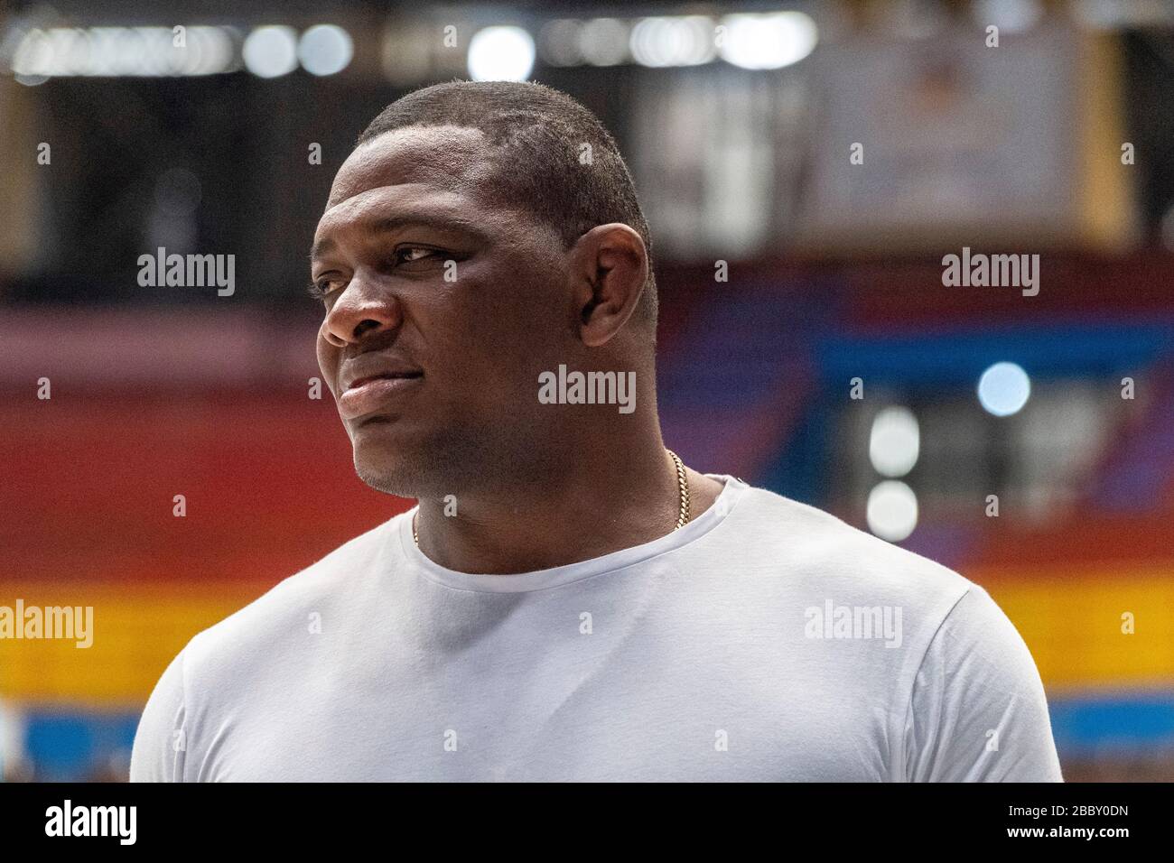 Mijaín López Núñez, the three-time Cuban Olympic wrestling gold ...