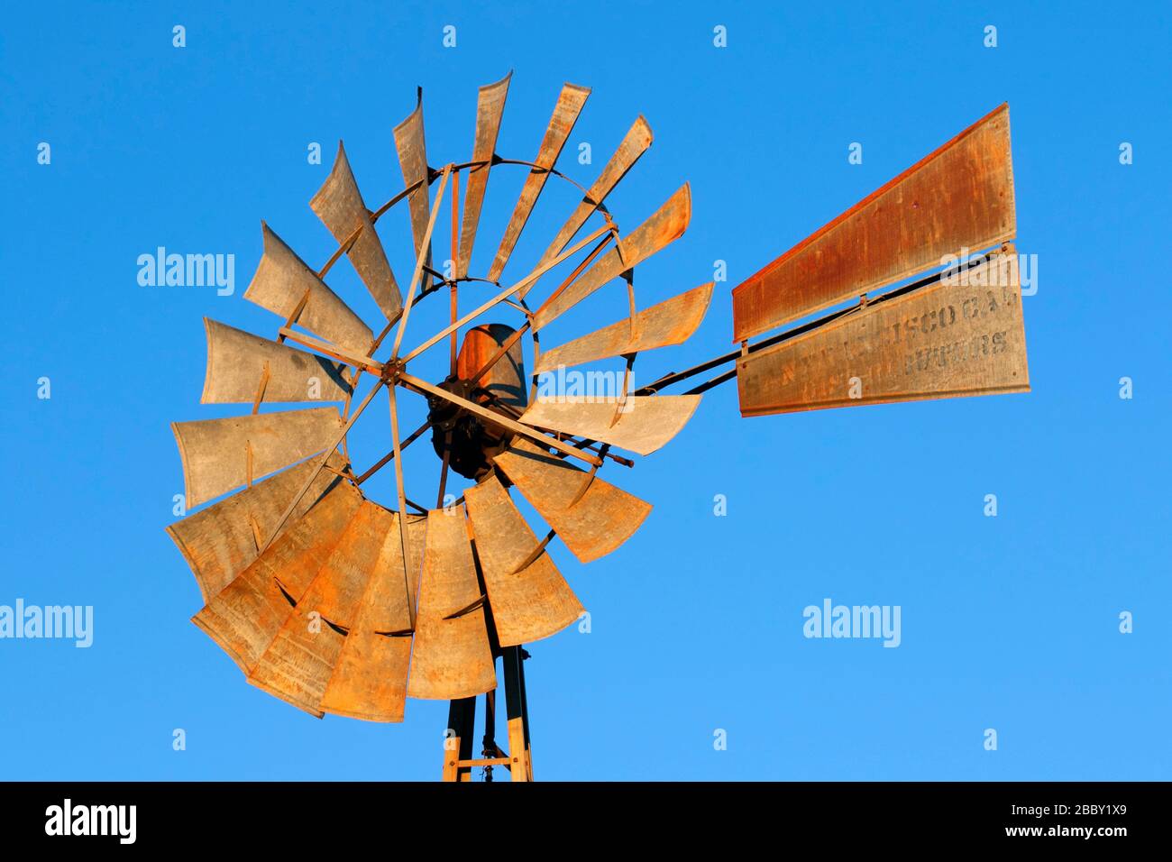 Windmill, Anderson Marsh State Historic Park, California Stock Photo ...