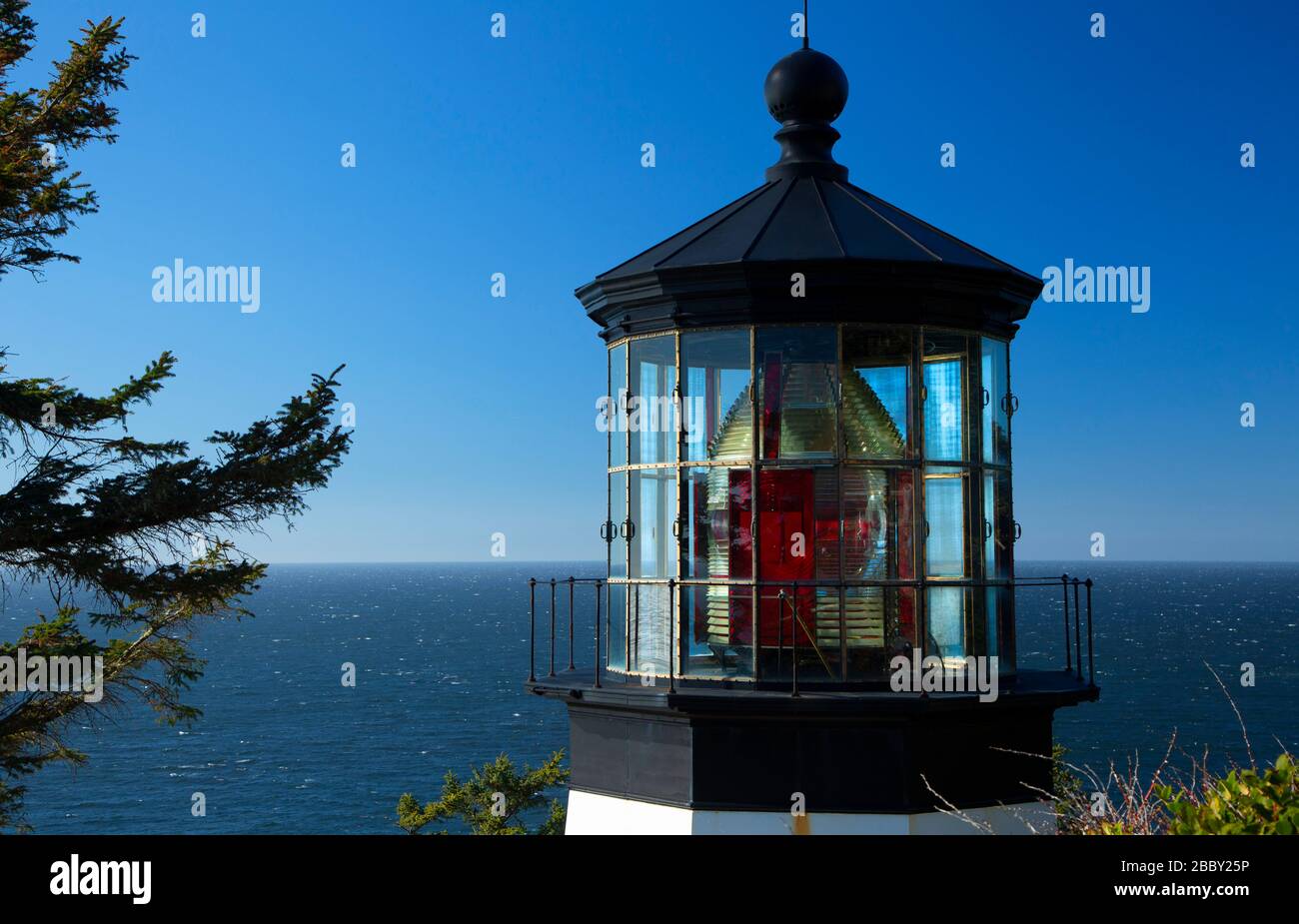 Cape Meares Lighthouse, Cape Meares State Park, Oregon Stock Photo - Alamy
