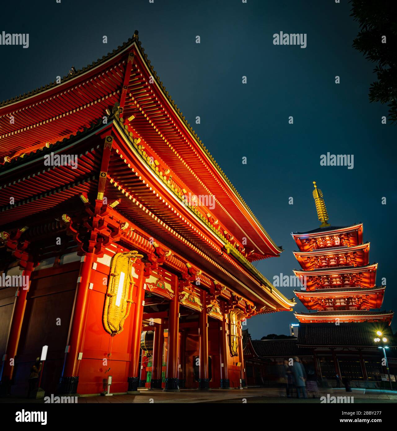 Sensoji Temple in Asakusa is the most famous and be the destination of ...
