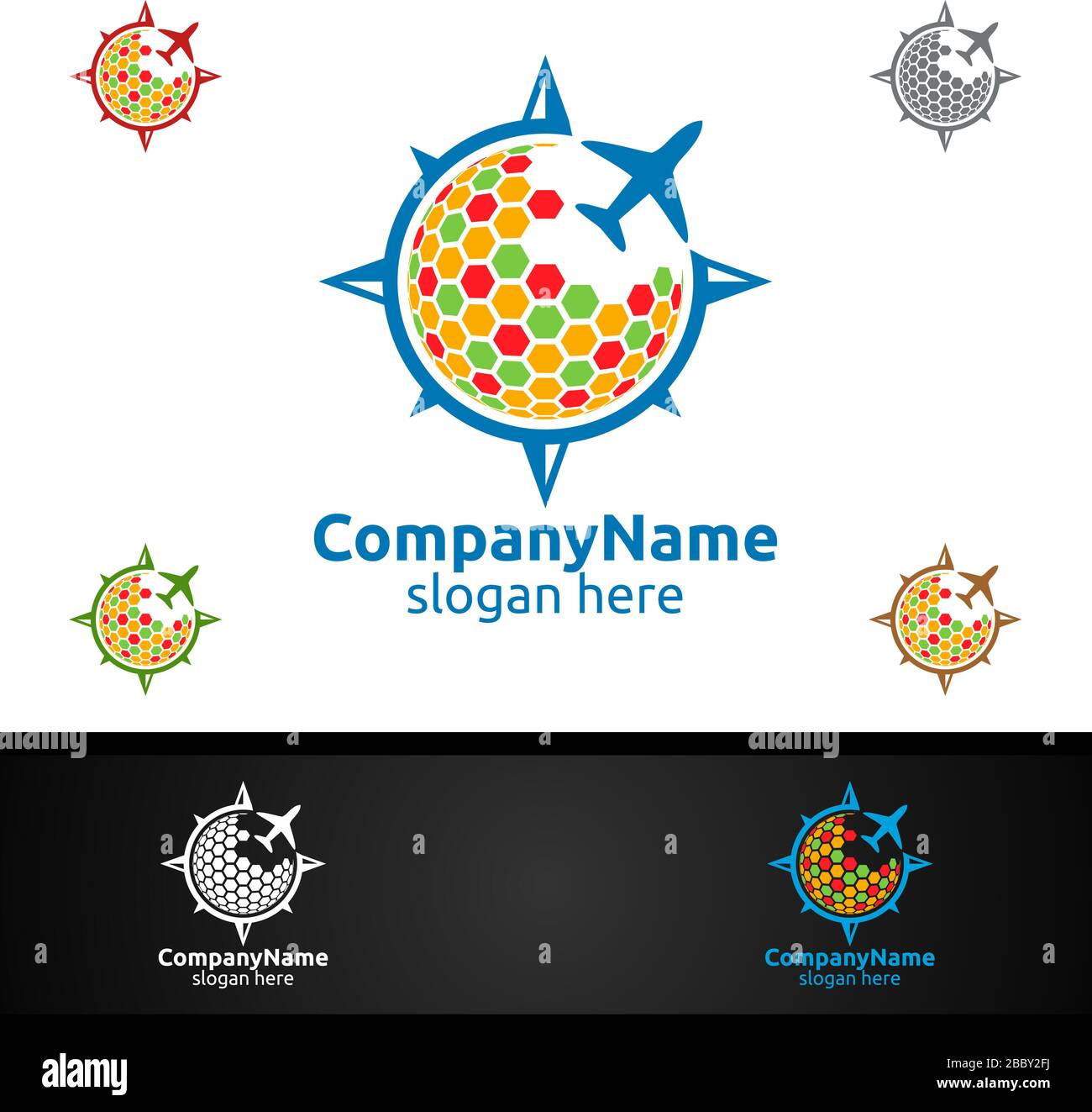 Travel and Tourism Logo for Hotel and vacation vector illustration ...