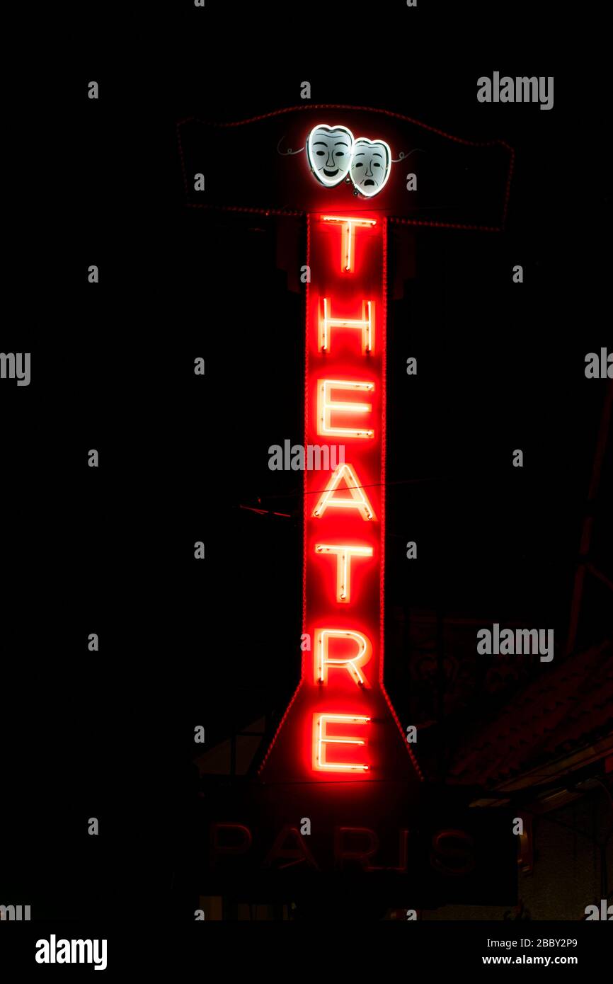 Portland neon sign hi-res stock photography and images - Alamy