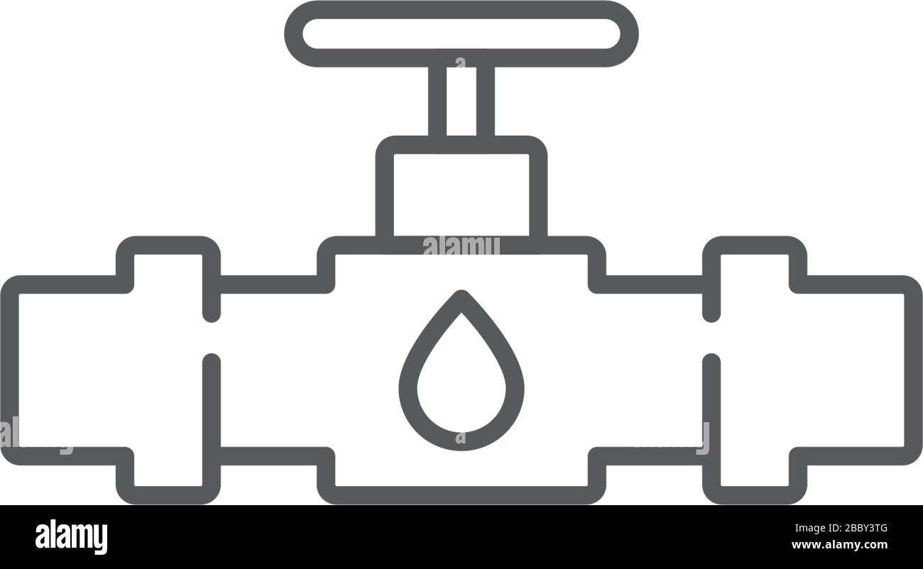 Oil industry pump valve vector icon symbol isolated on white background ...