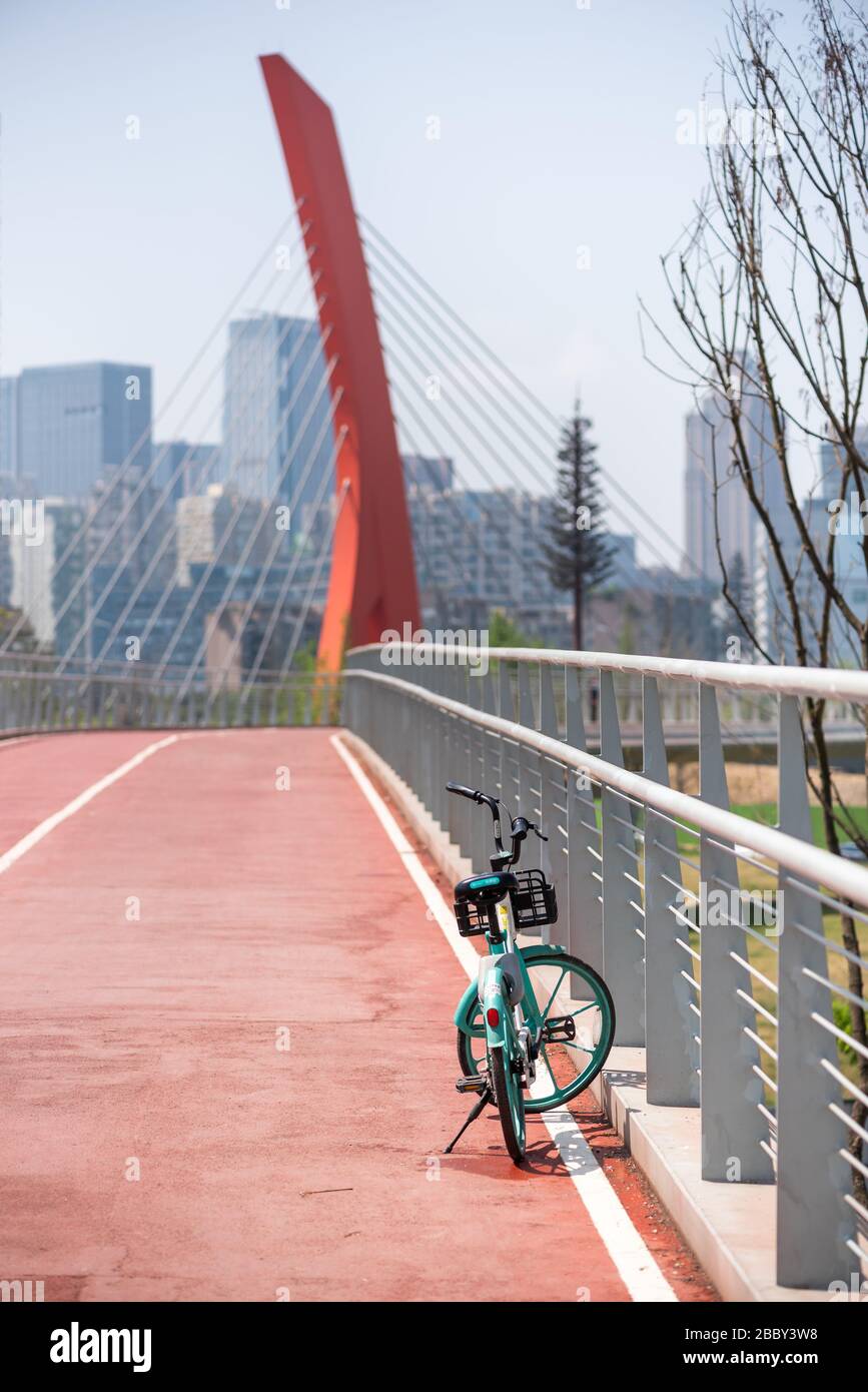 Shared bicycle pedestrian path hi-res stock photography and images - Alamy