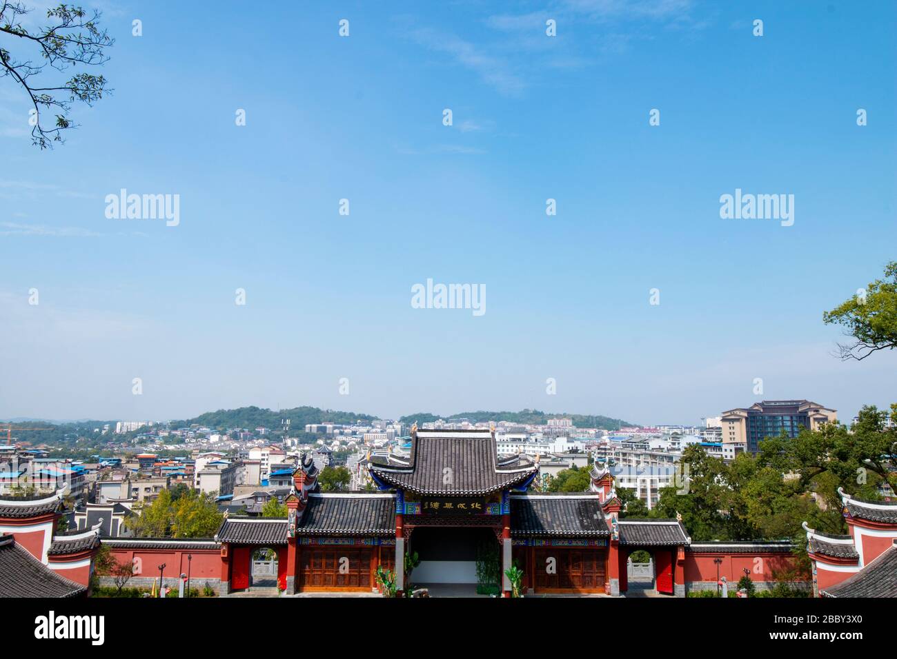 The ancient stage in the temple Stock Photo - Alamy