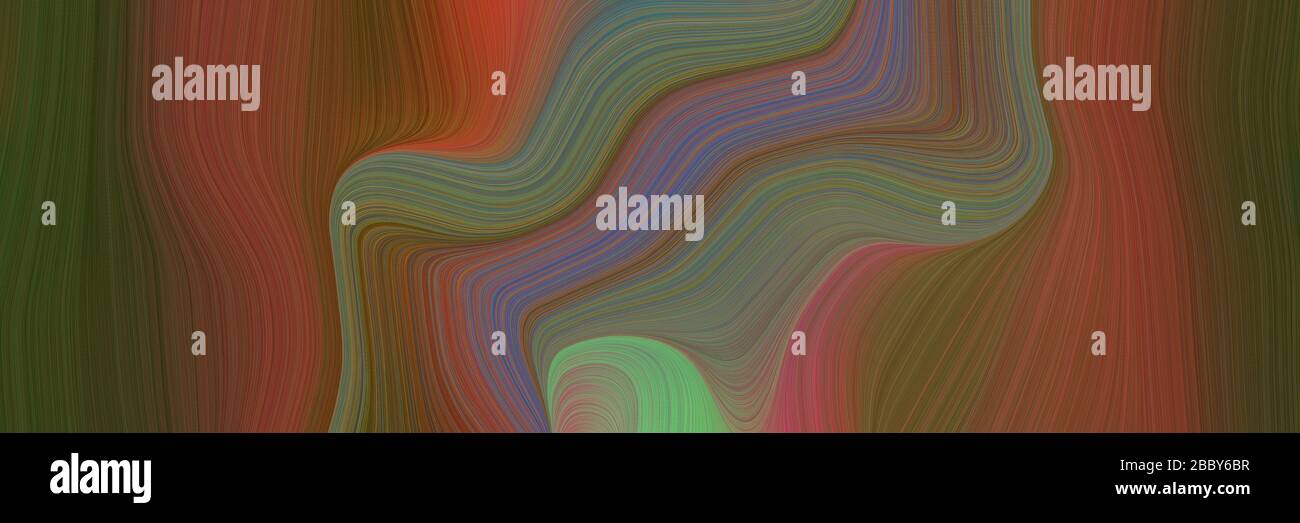 abstract landscape orientation graphic with waves. smooth swirl waves ...