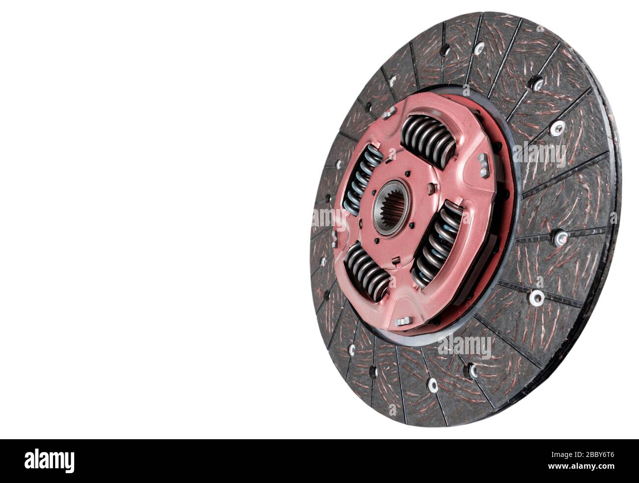 Car repair kit clutch manual gearbox isolated on a white background ...