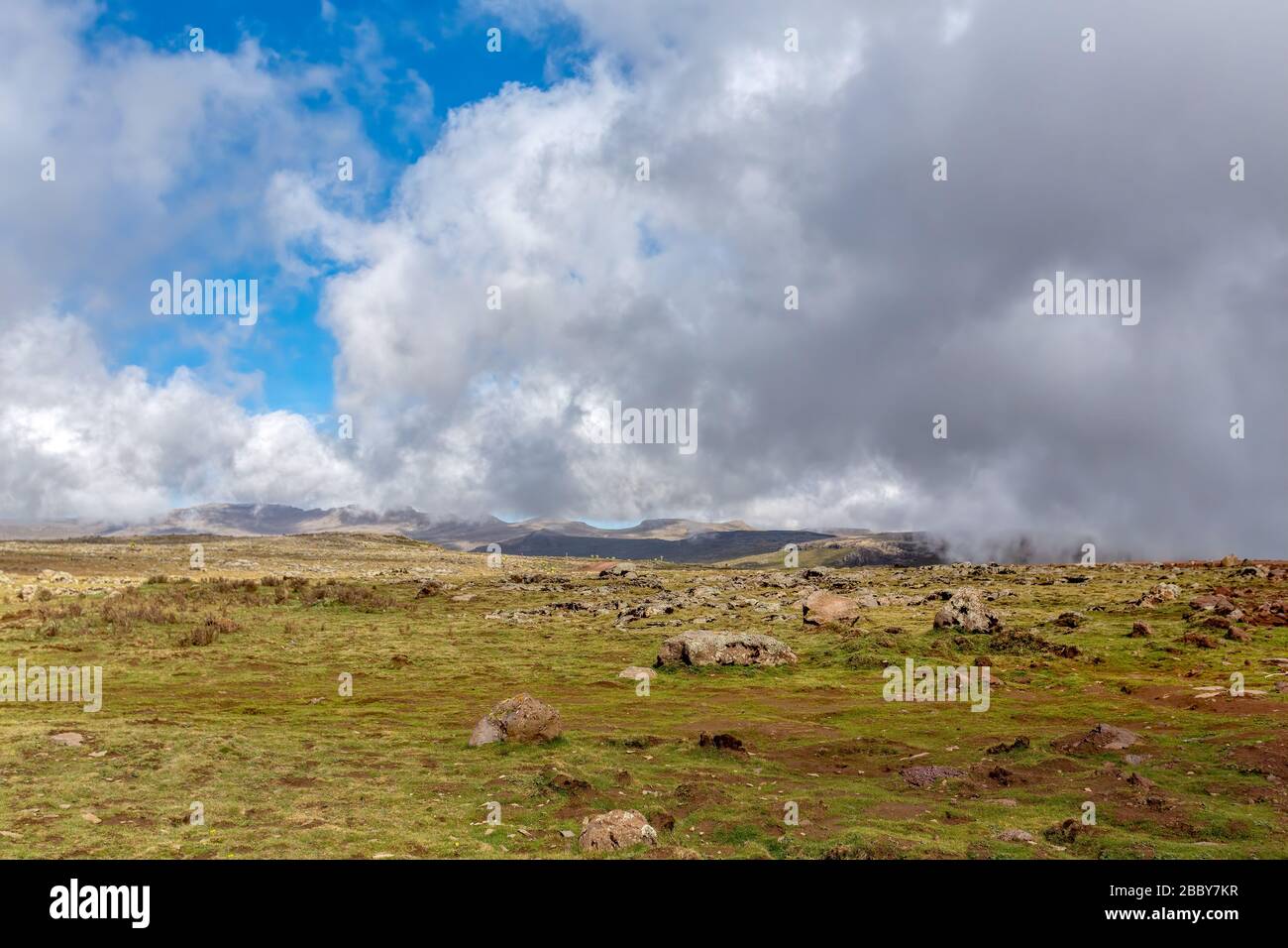beautiful landscape, Ethiopian Bale Mountains National Park. Ethiopia ...