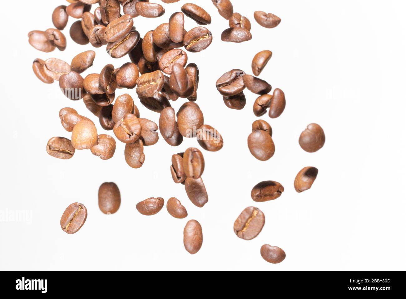 Falling coffee beans in hi-res stock photography and images - Alamy