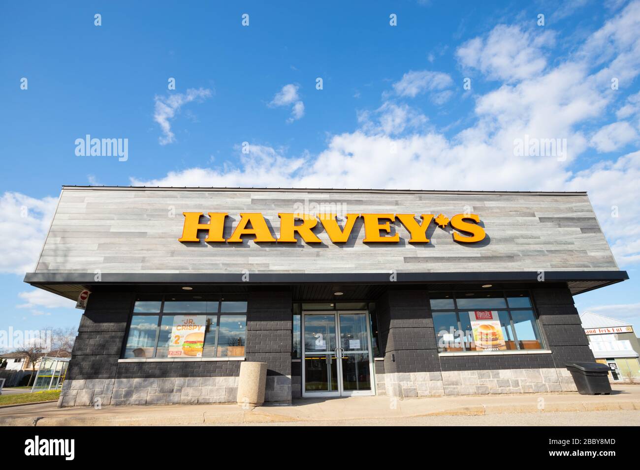 Drive Thru Window Fast Food Restaurant High Resolution Stock ...