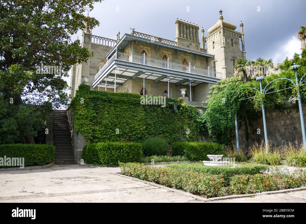 The Vorontsov Palace or the Alupka Palace is an historic palace ...