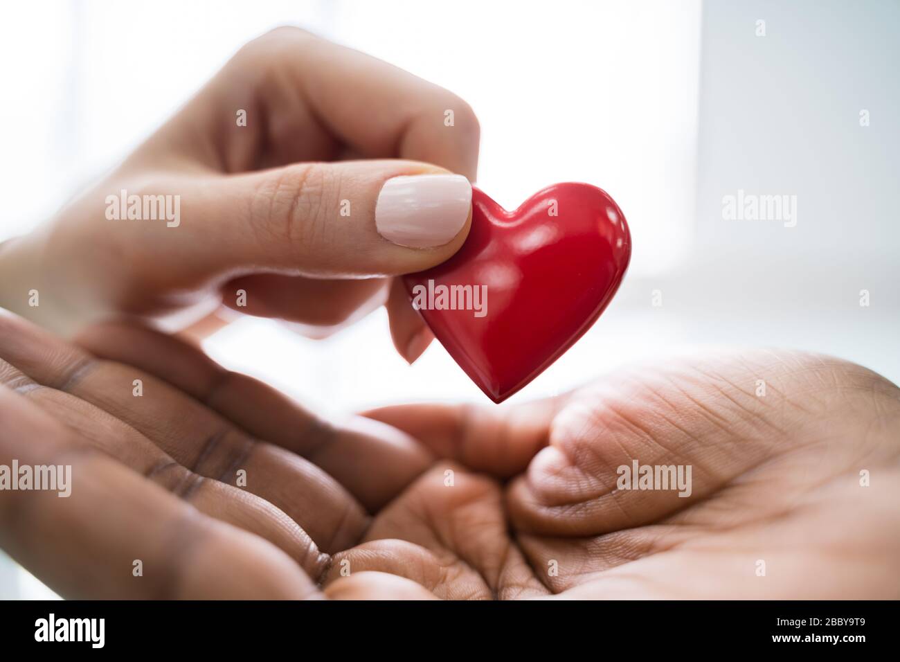 Man giving heart hi-res stock photography and images - Alamy
