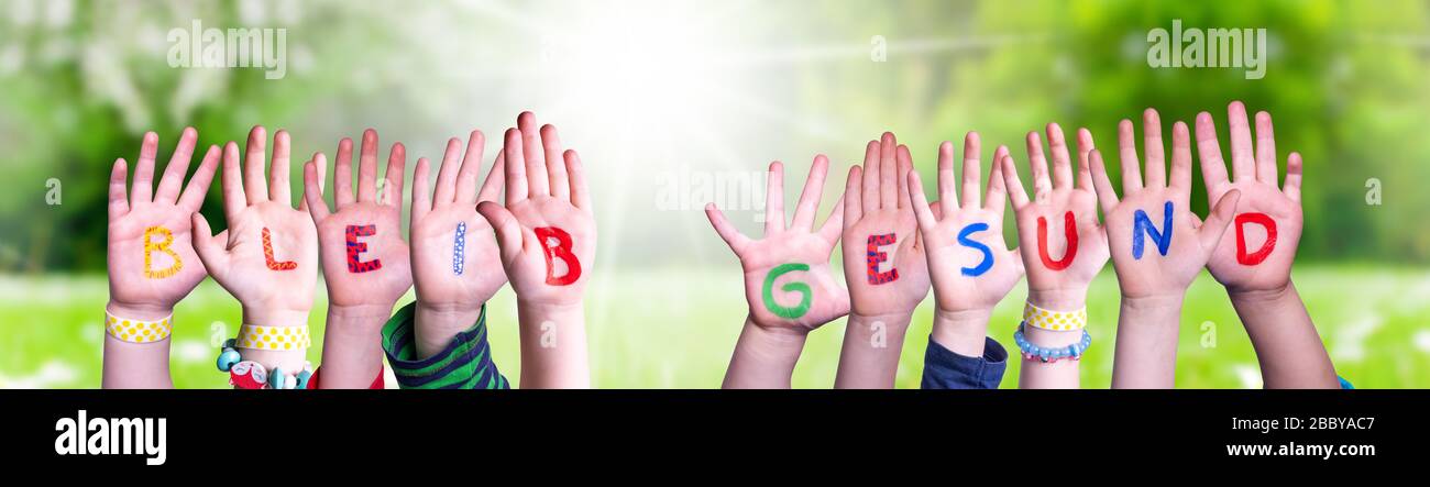Bleib gesund hi-res stock photography and images - Alamy
