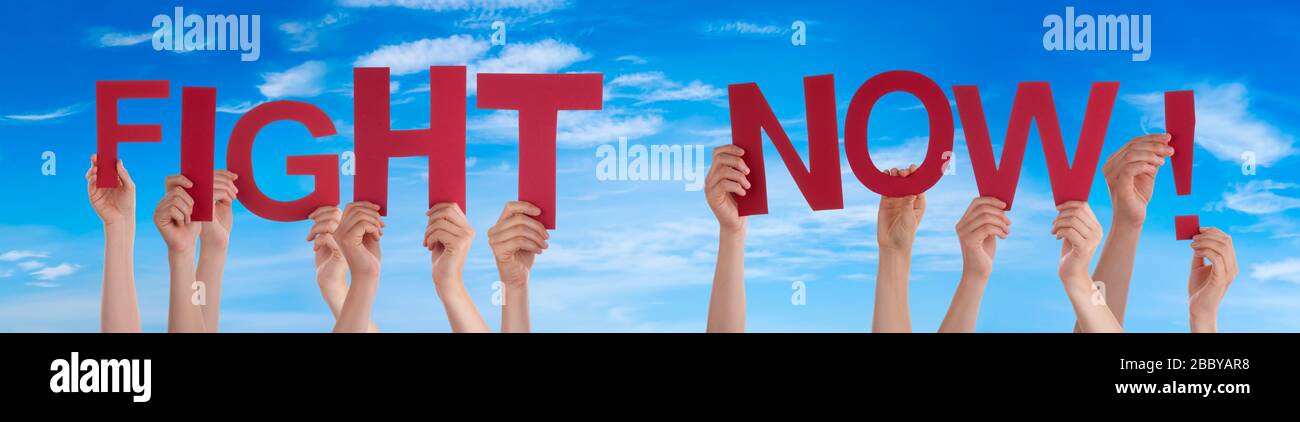 Fight now hi-res stock photography and images - Alamy