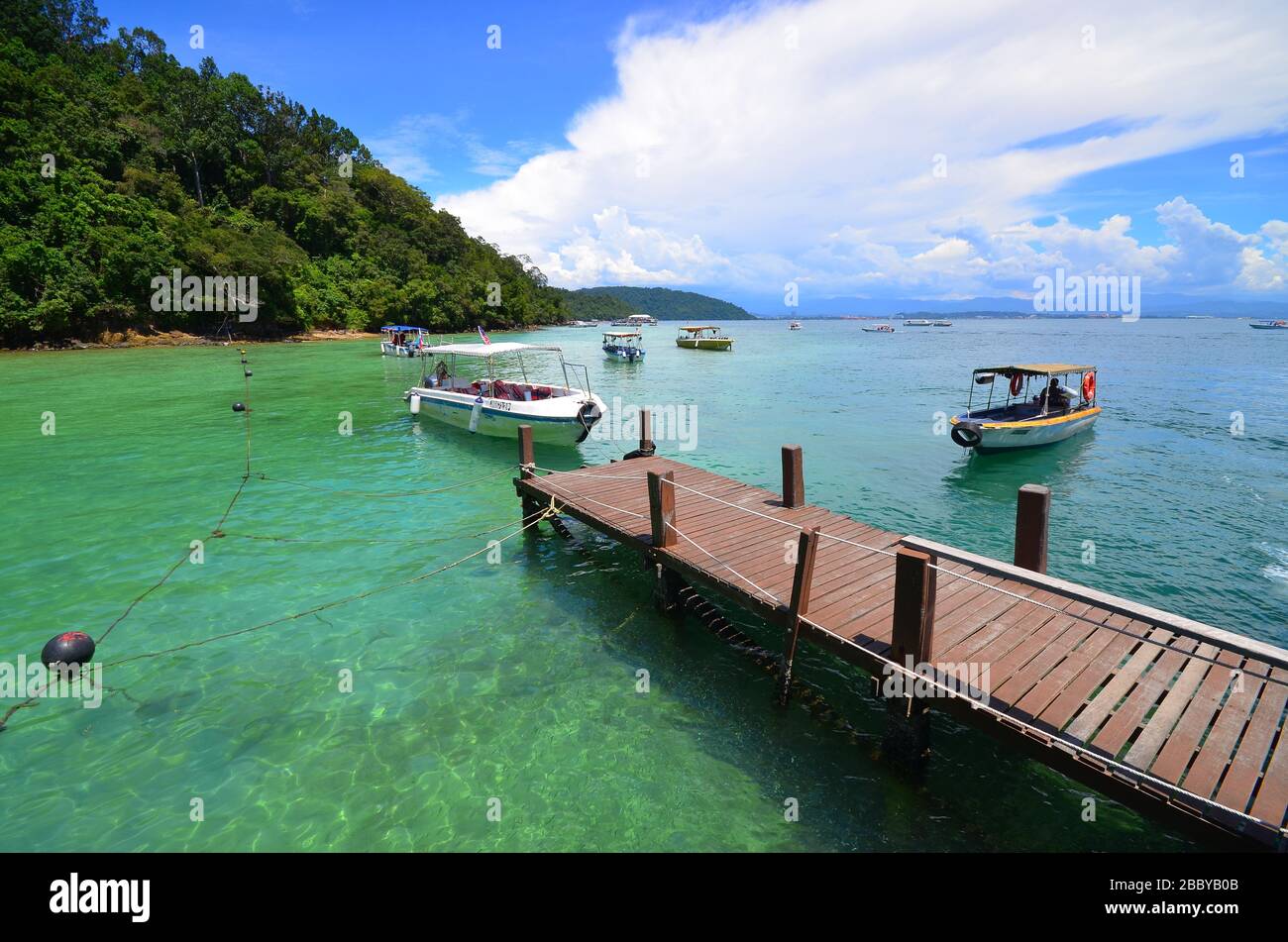 Natural landscape of Sabah in Malaysia Stock Photo - Alamy