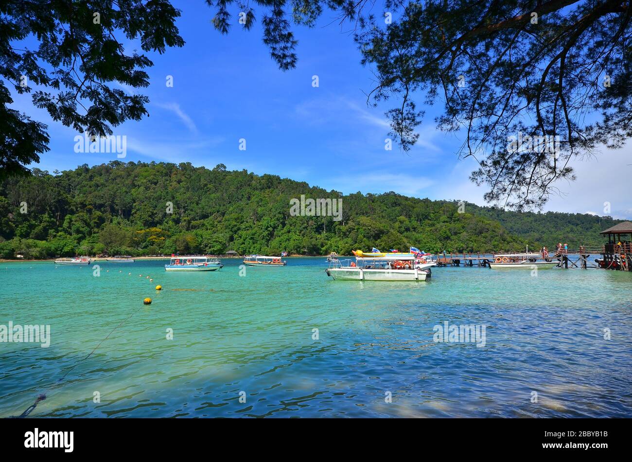 Natural landscape of Sabah in Malaysia Stock Photo - Alamy