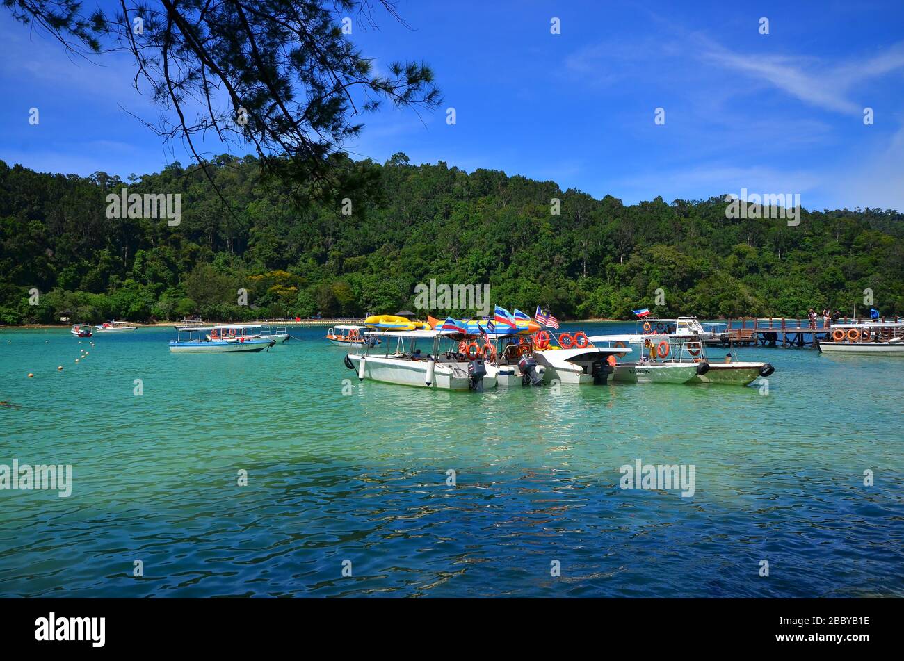 Natural landscape of Sabah in Malaysia Stock Photo - Alamy