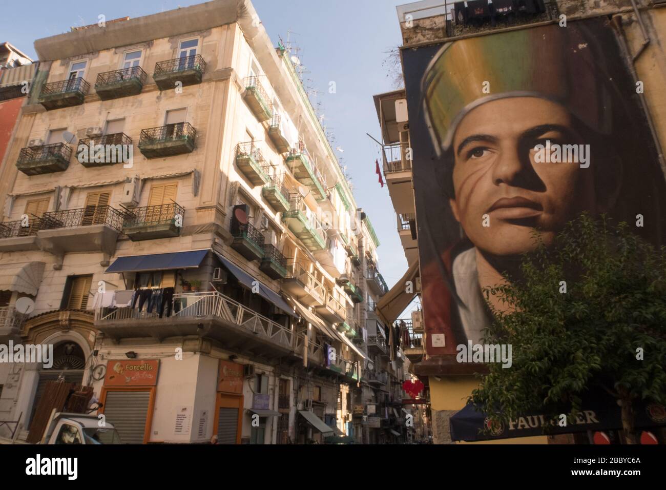 San gennaro mural hi-res stock photography and images - Alamy