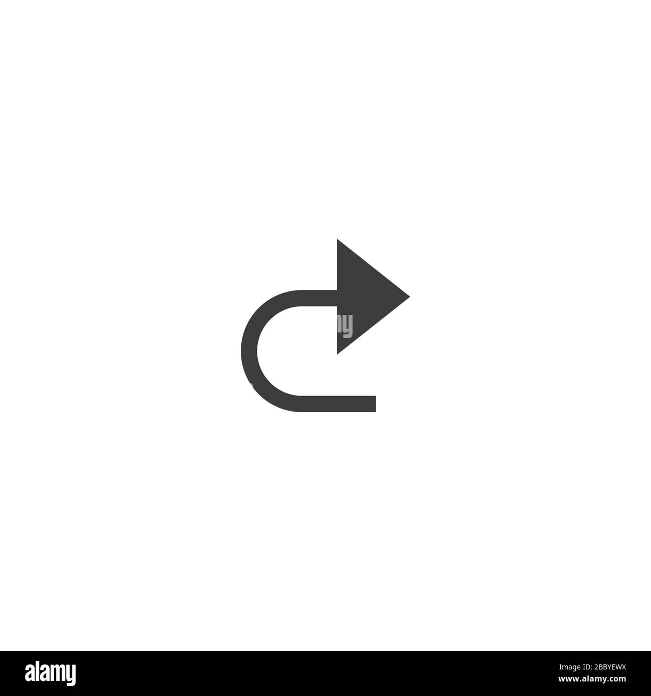 Undo Arrow Icon, Redo Arrow Icon. Direction arrow sign. Arrow button ...