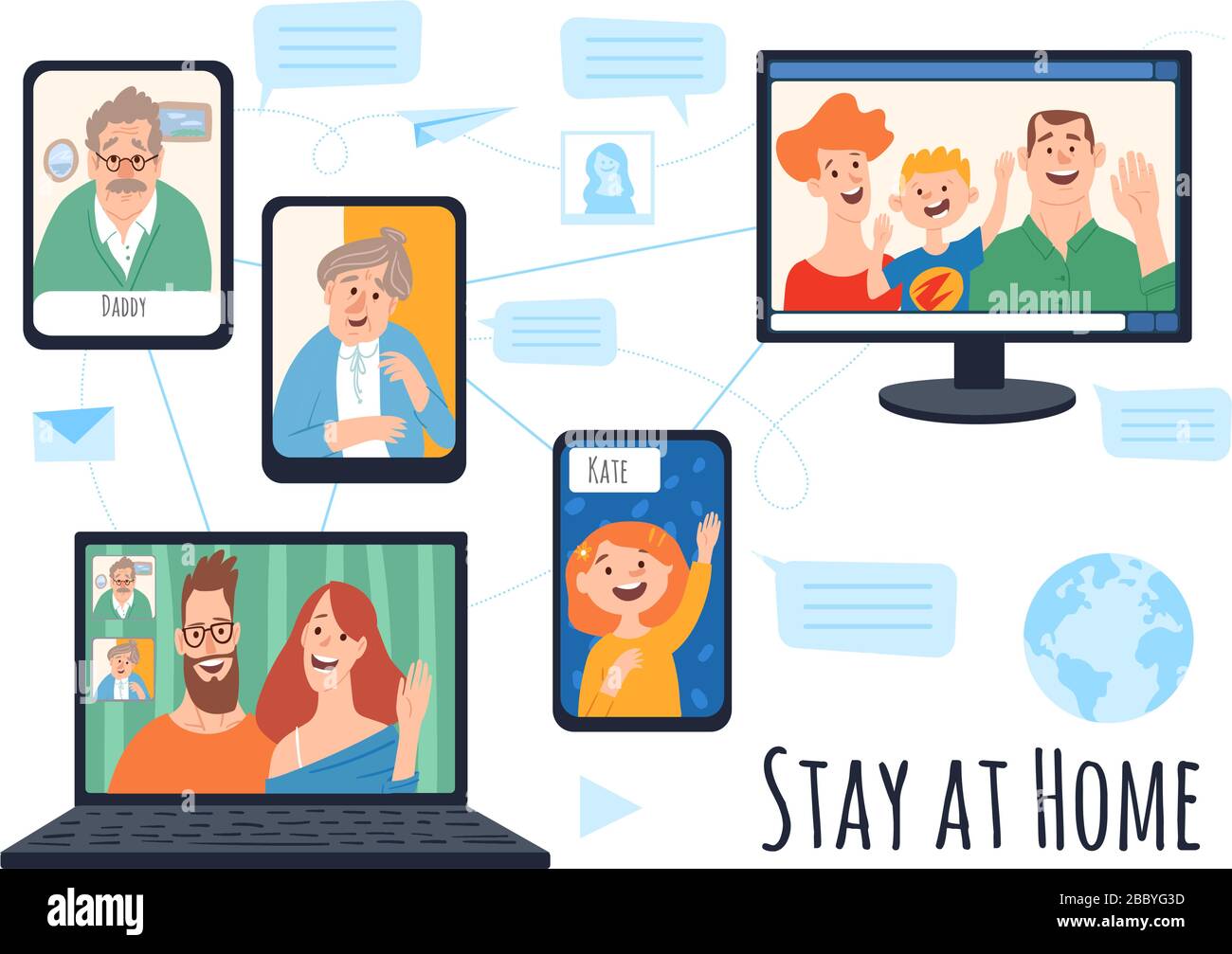 Computer virus image Stock Vector Images - Alamy