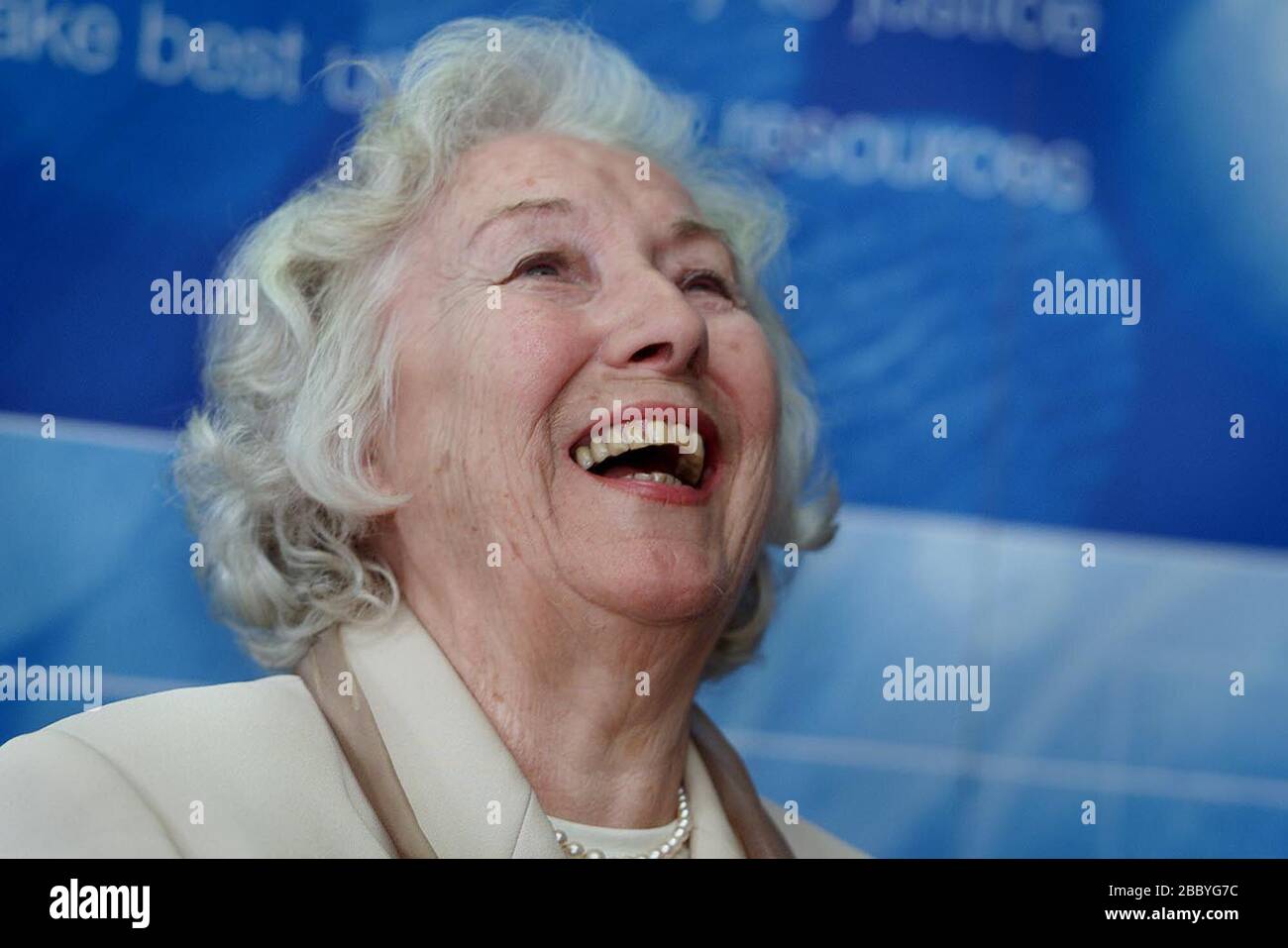 British Forces' Sweetheart singer Dame Vera Lynn 24th June 2002. Photo ...
