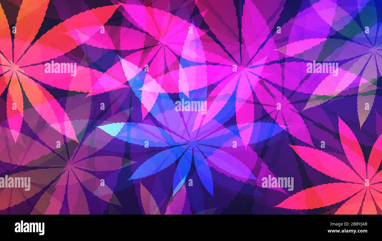 Neon marijuana sign Stock Vector Images - Alamy