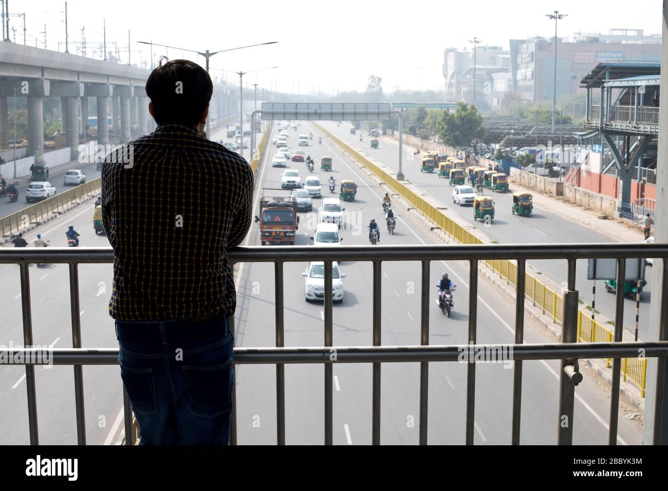 Indian rush hour hi-res stock photography and images - Alamy