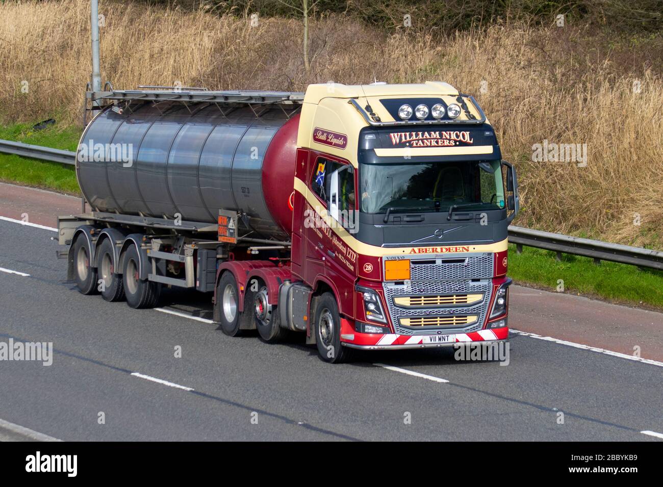 William Nichol Bulk Liquid Tankers Aberdeen; Haulage delivery trucks ...