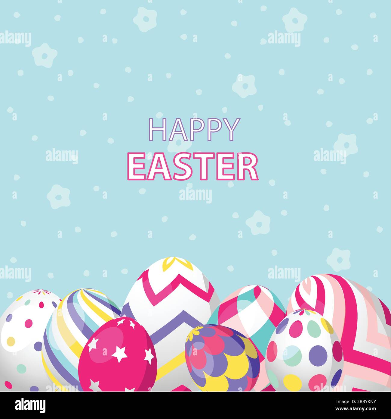 Easter postcard Stock Vector Images - Alamy