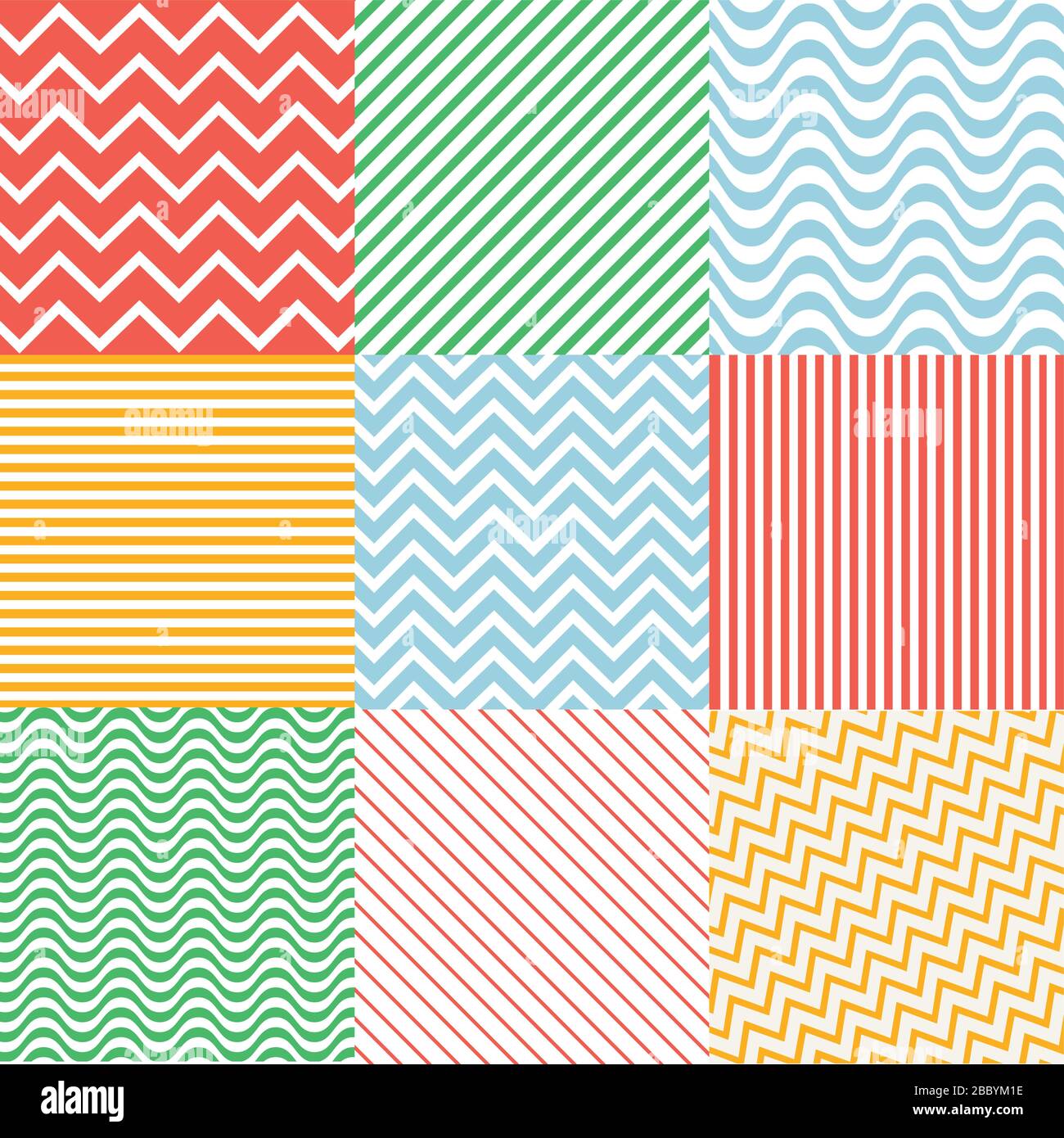 Seamless colorful patterns with fabric texture Stock Vector Image & Art ...
