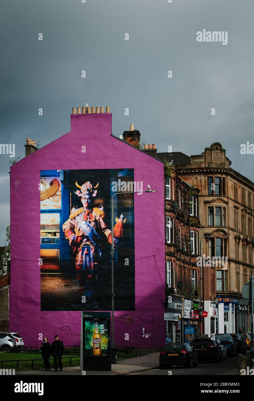 Billy connolly mural hi-res stock photography and images - Alamy