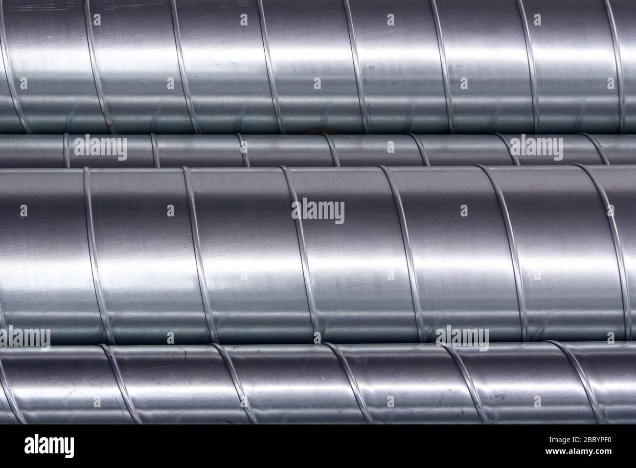Steel pipes for ventilation system. Ventilation ducts components ...