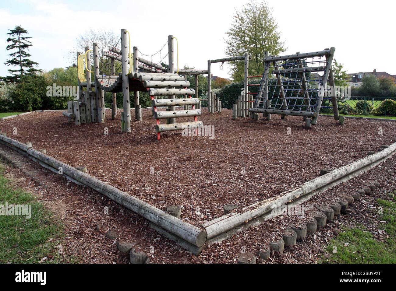 General view of the children's play area. Clayhall Park, Longwood ...