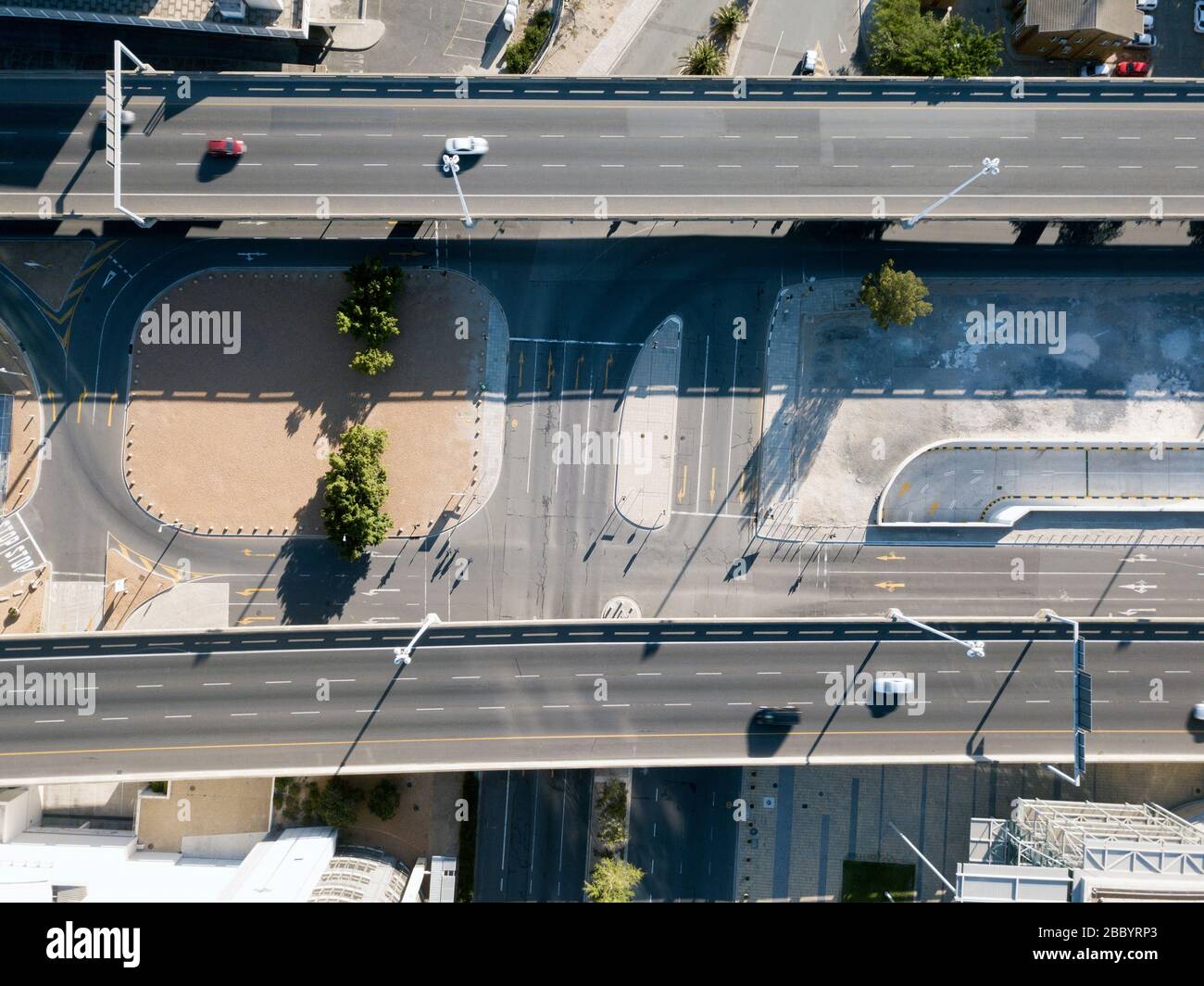 Aerial view streets abandoned buildings hi-res stock photography and ...