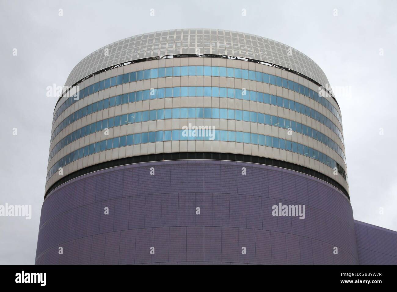 OKAYAMA, JAPAN - APRIL 22, 2012: Okayama Symphony Hall building in ...