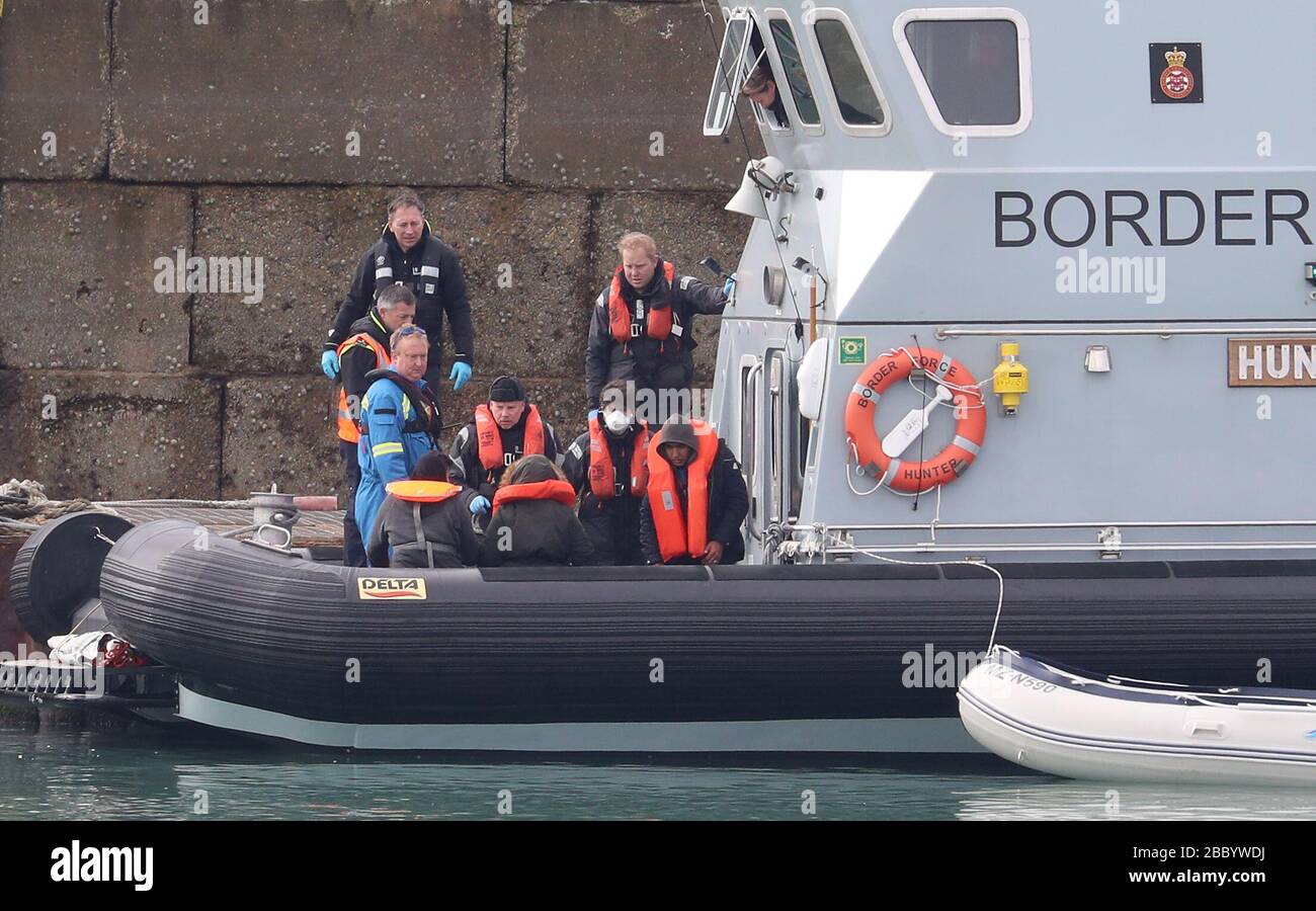Border force officers bring hi-res stock photography and images - Alamy
