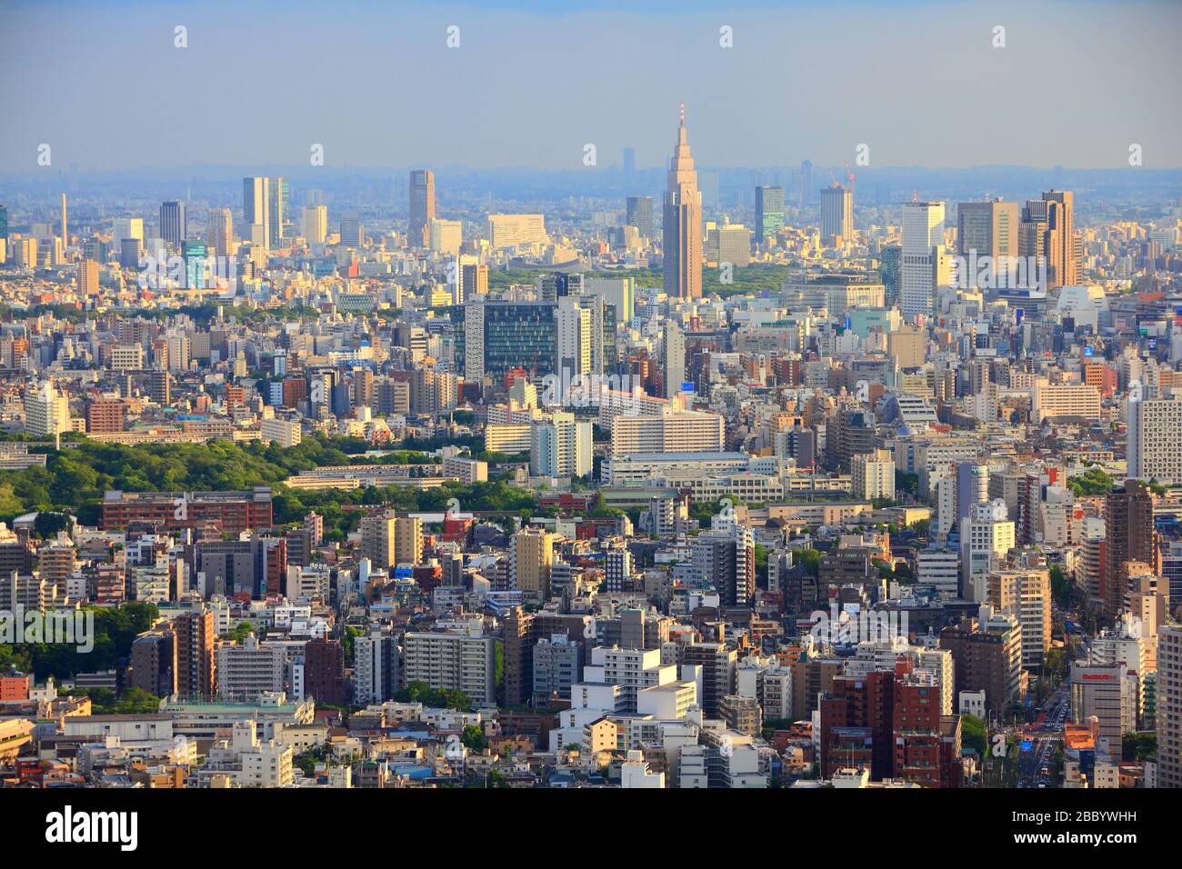 TOKYO, JAPAN - MAY 11, 2012: Sunset light view of Shinjuku, Tokyo ...