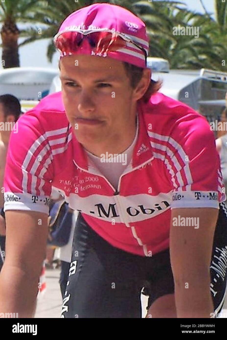 Linus Gerdemann of T-Mobile Team during the Tour de Catalogne 2006 ...