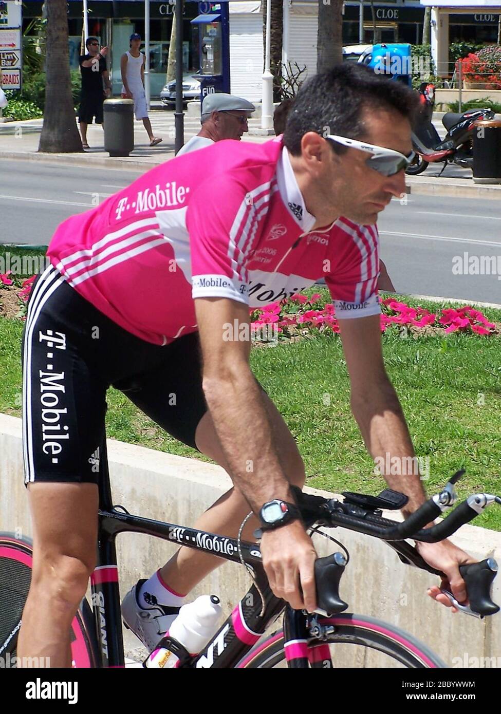 Giuseppe Guerini of T-Mobile Team during the Tour de Catalogne 2006 ...