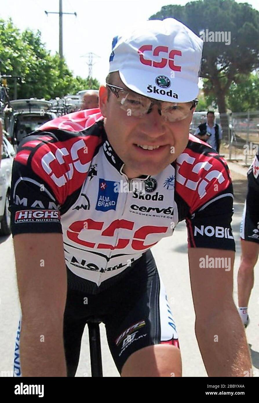 Lars Michaelsen of Team CSC during the Tour de Catalogne 2006, Stage 1 ...