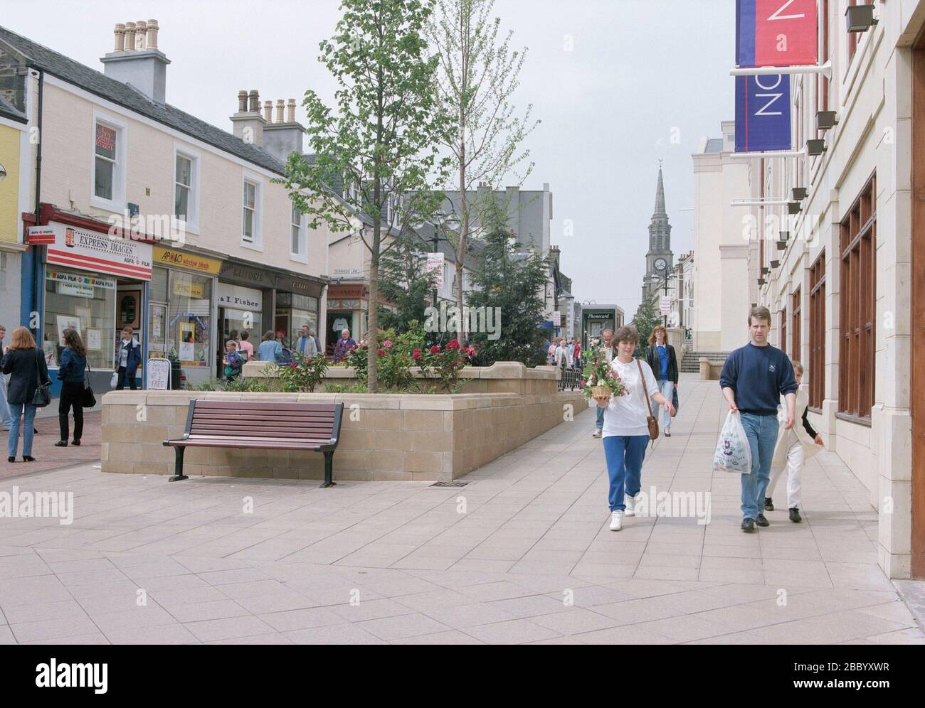 The town centre of falkirk hi-res stock photography and images - Alamy