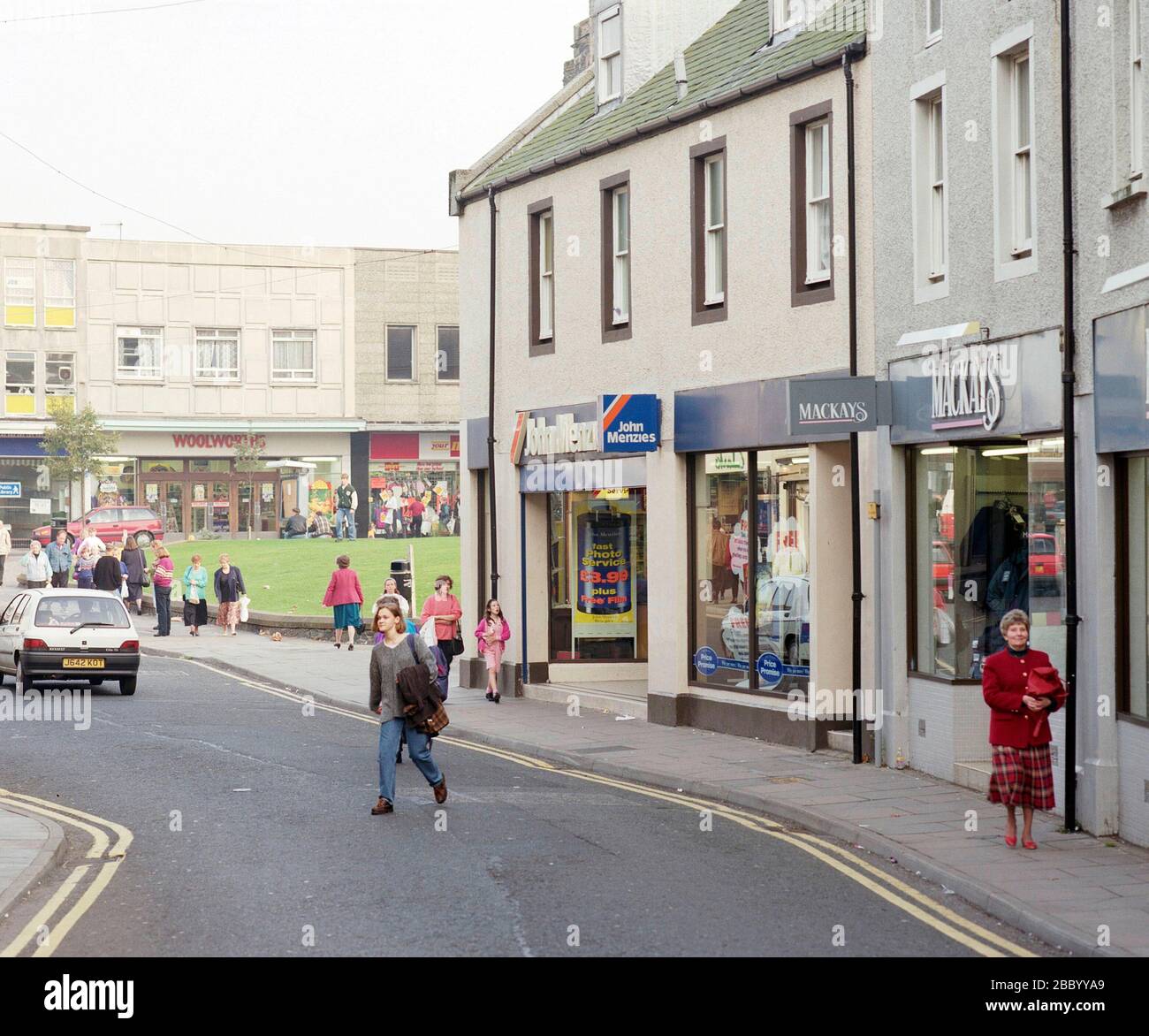 1994, Stranraer Town centre, South West Scotland, UK Stock Photo - Alamy