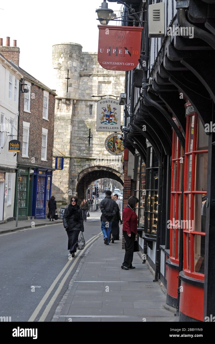 Ancient castle wall york hi-res stock photography and images - Alamy