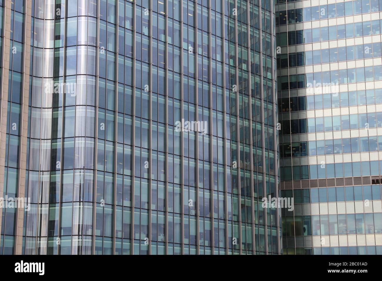 LONDON, UK - JULY 8, 2016: Modern architecture background with Barclays ...